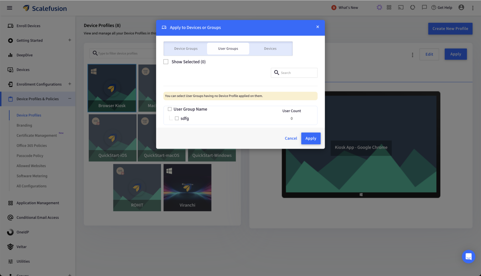 Setup Google Chrome Kiosk Mode On Windows Devices