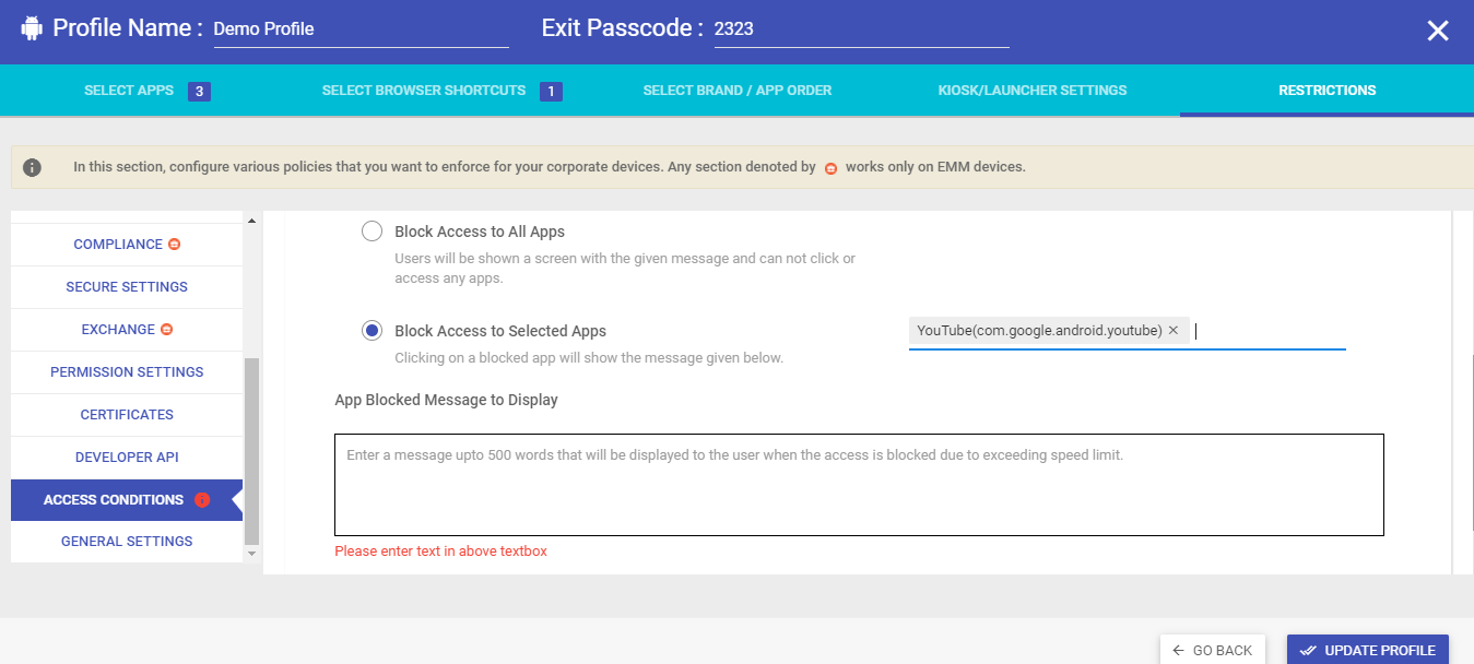Speed-Based Locking of Apps: Restricting Mobile Phone Usage While ...