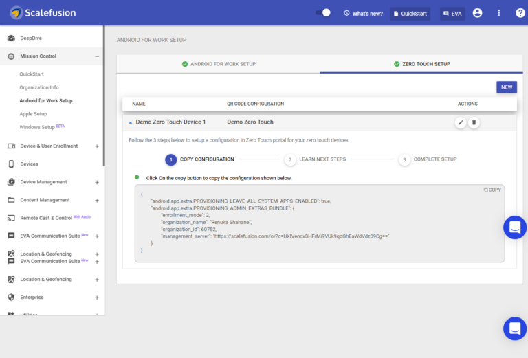 Google Zero-touch enrollment: A Beginner’s Guide | Scalefusion