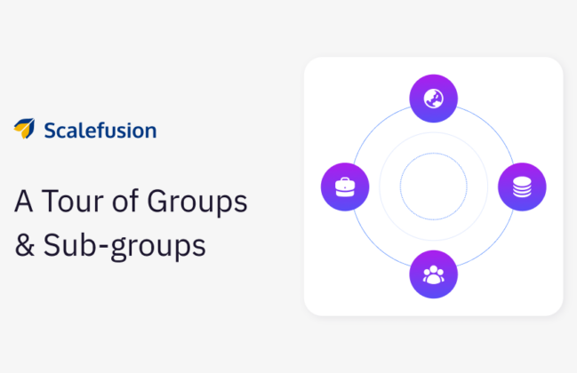 Discovering Groups & Sub-Groups on Scalefusion MDM