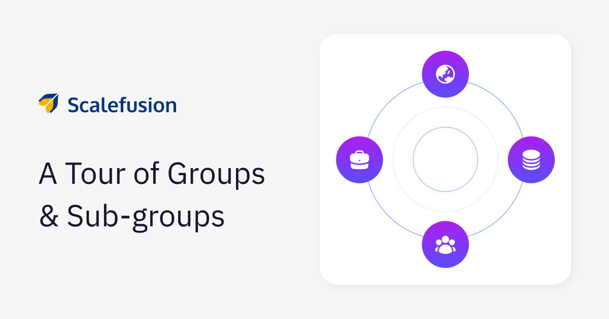 Discovering Groups & Sub-Groups on Scalefusion MDM
