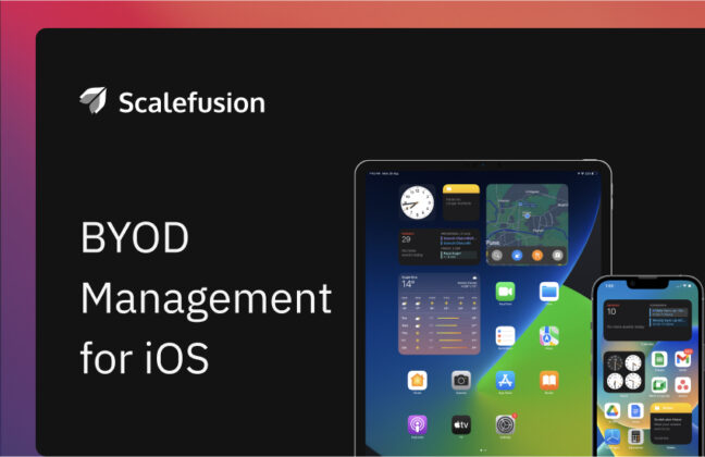 MDM Key Features for iOS BYOD Management