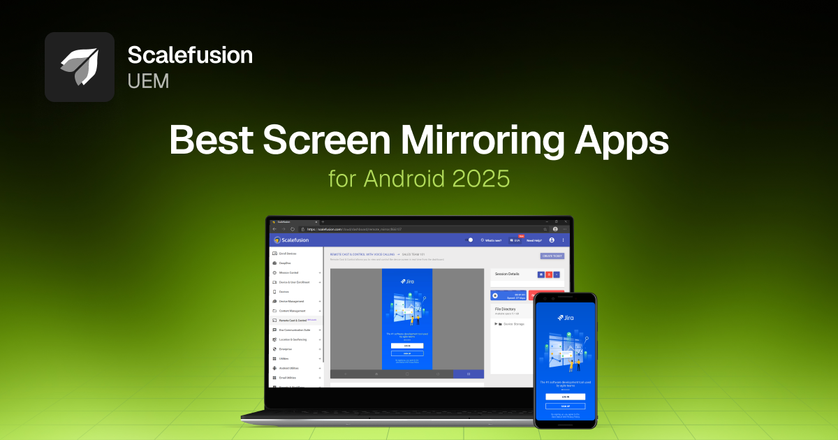7 Best Android Screen Mirroring Apps For Businesses (2025)