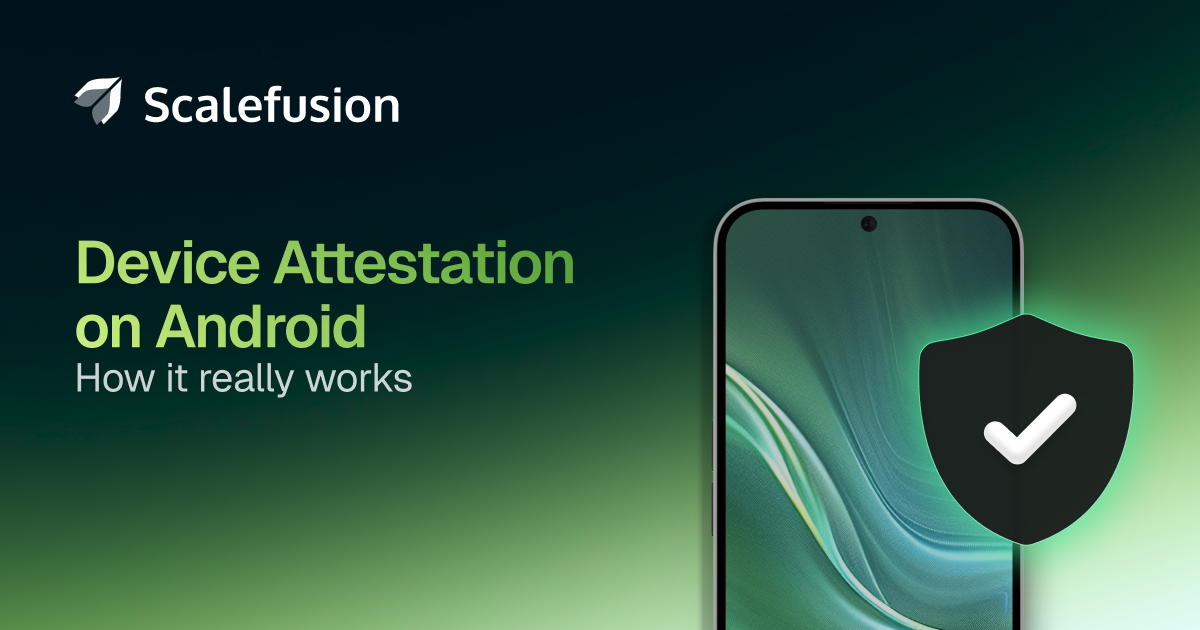 How does device attestation work on Android devices