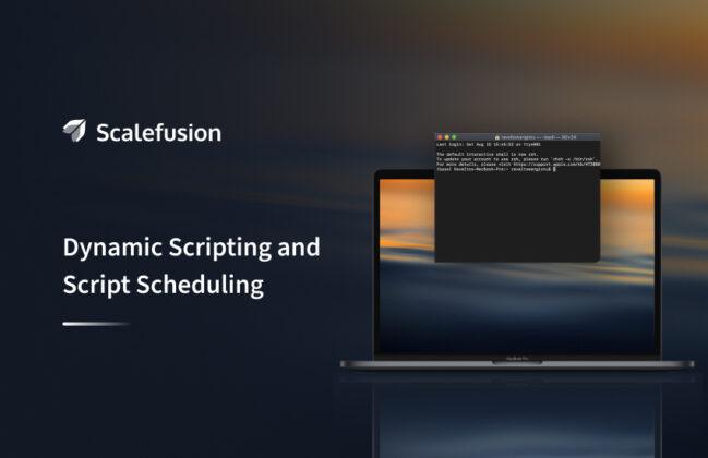 Introducing Dynamic Scripting and Scheduling for Device Management