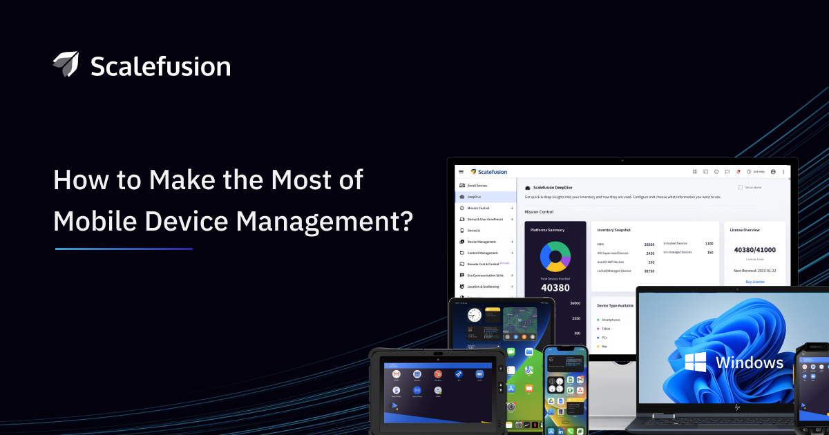 How to Make the Most of Mobile Device Management