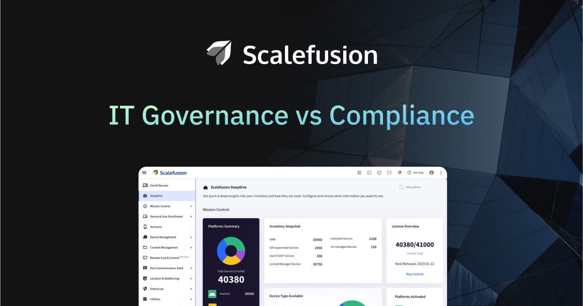 IT Governance vs Compliance: Key Differences Explained