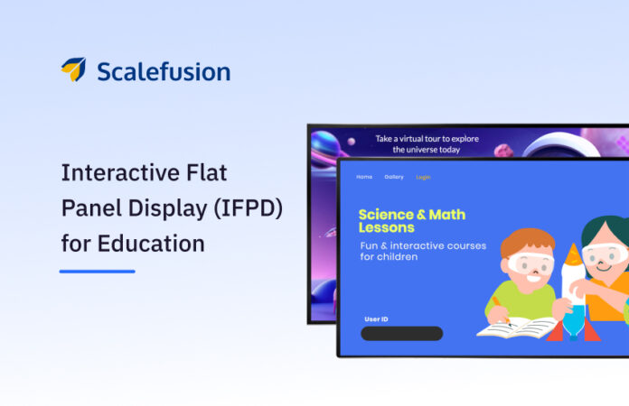 Interactive Flat Panel Display (IFPD) för utbildning | Skalfusion