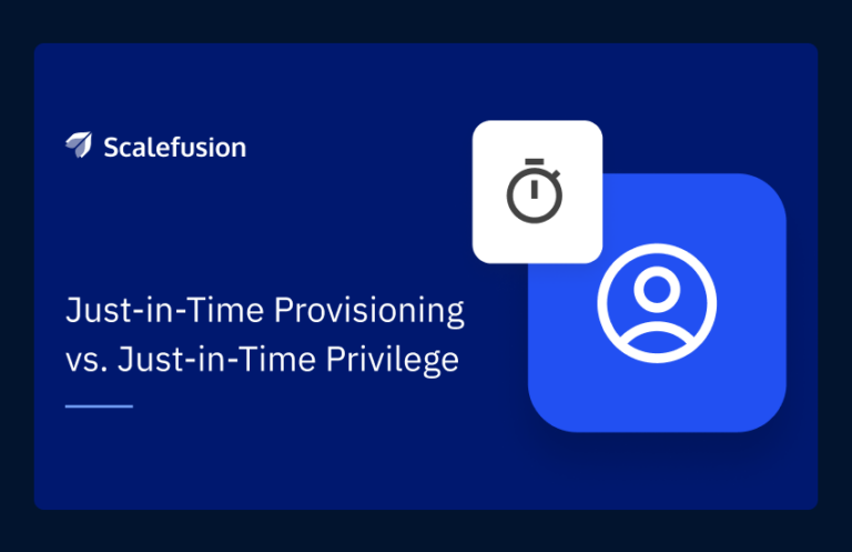 Just-in time provisioning vs. Just-in-time privilege
