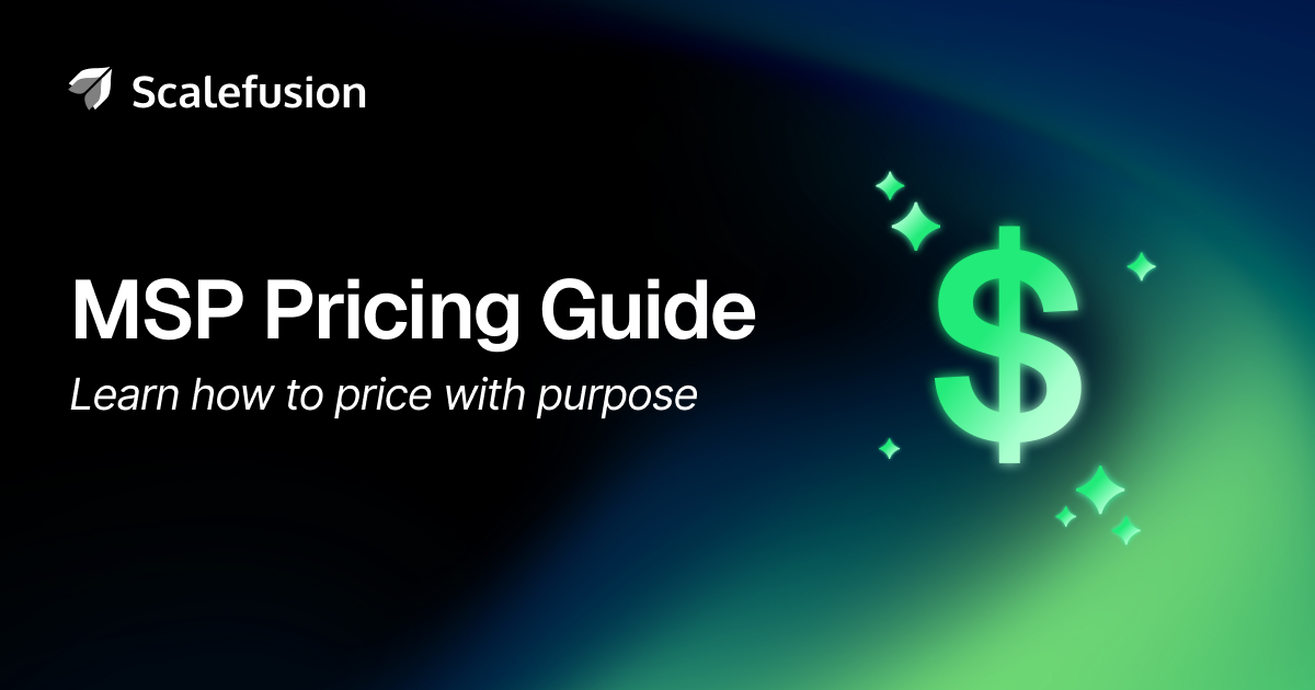 MSP Pricing: A detailed guide