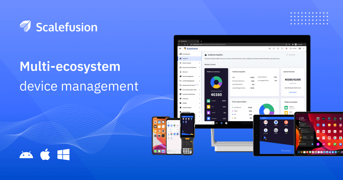 Multi-Device Ecosystem Management With Scalefusion MDM | Scalefusion Blog