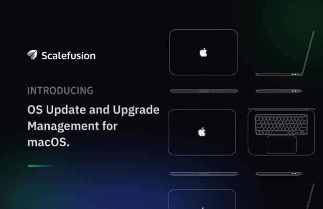 OS Update and Upgrade Management for macOS