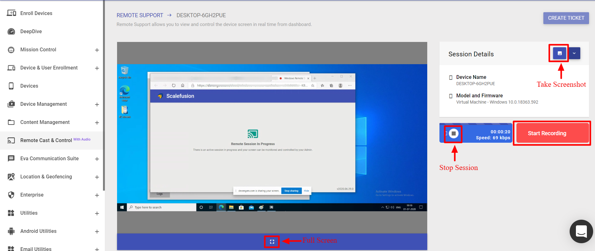How to leverage Remote Control for Managed Windows Devices ...