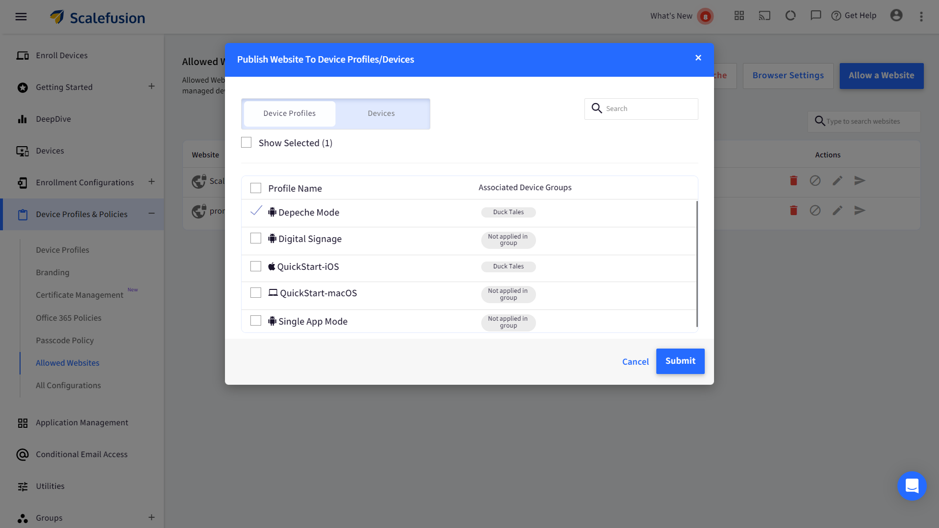 How to Lock Android Tablet to One App Using Scalefusion MDM?