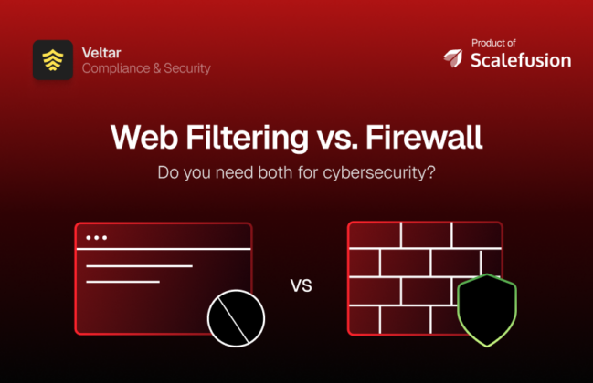Web filtering vs Firewalls: What is the difference?