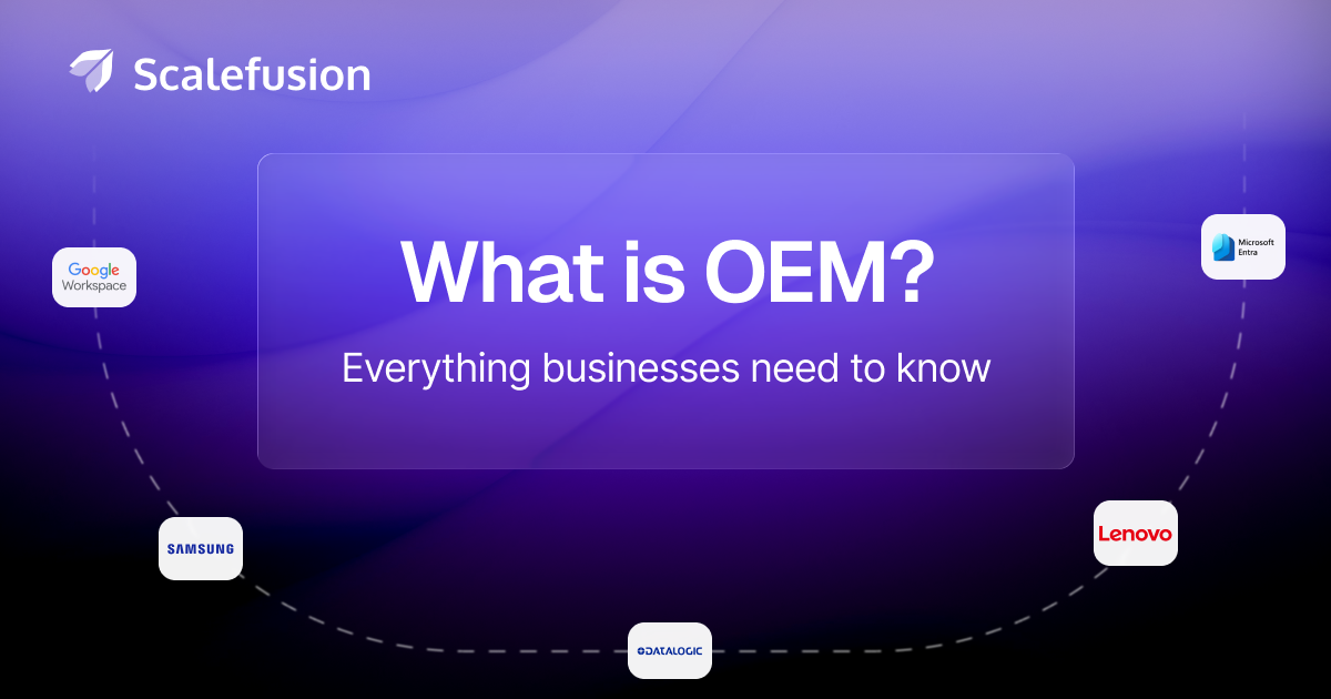 What does Original Equipment Manufacturer (OEM) mean?