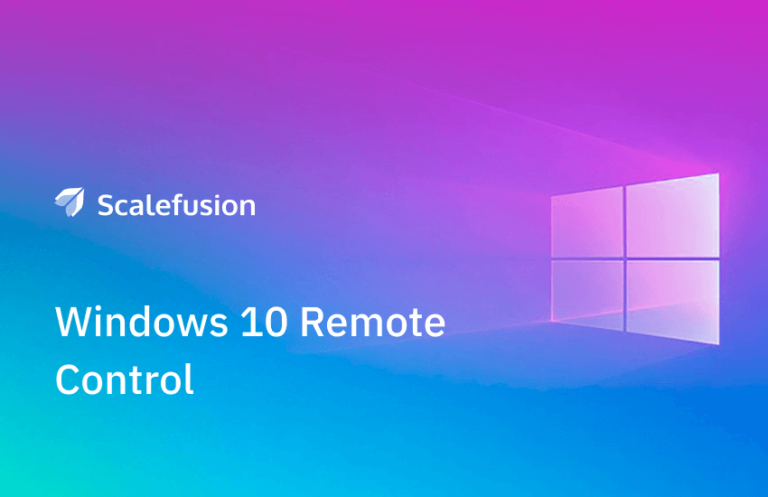 How to Enable Remote Control for Windows Devices with Scalefusion