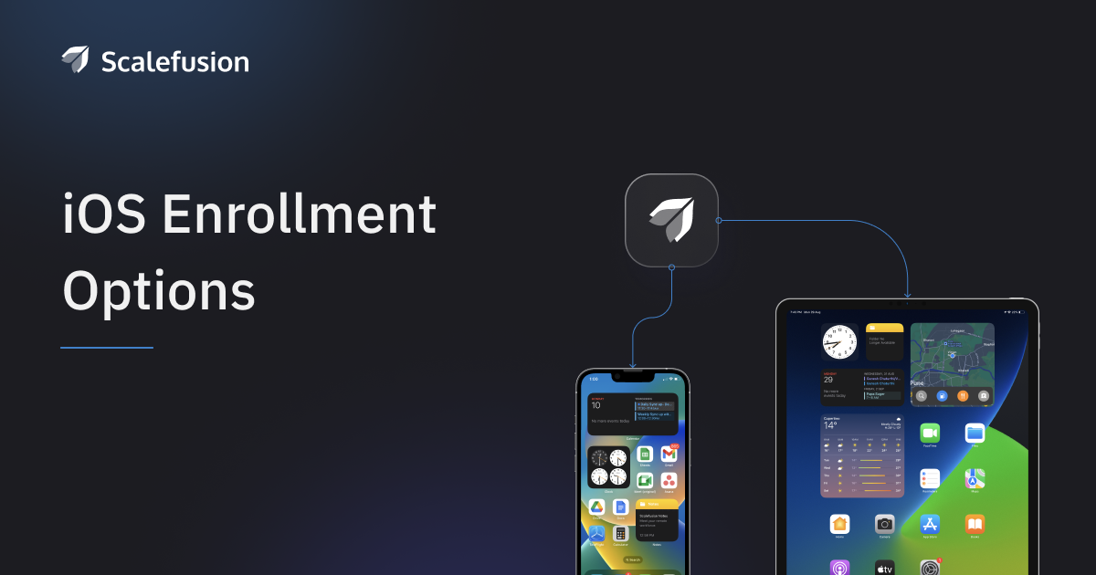 What are the Types of iOS Device Enrollment?