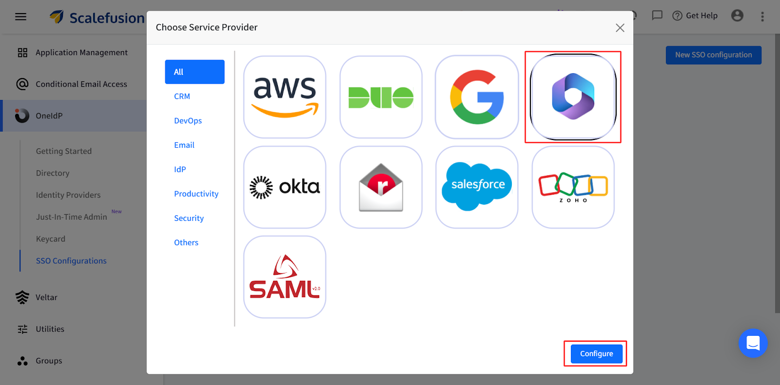 Comment configurer l'authentification unique pour Microsoft Entra ID