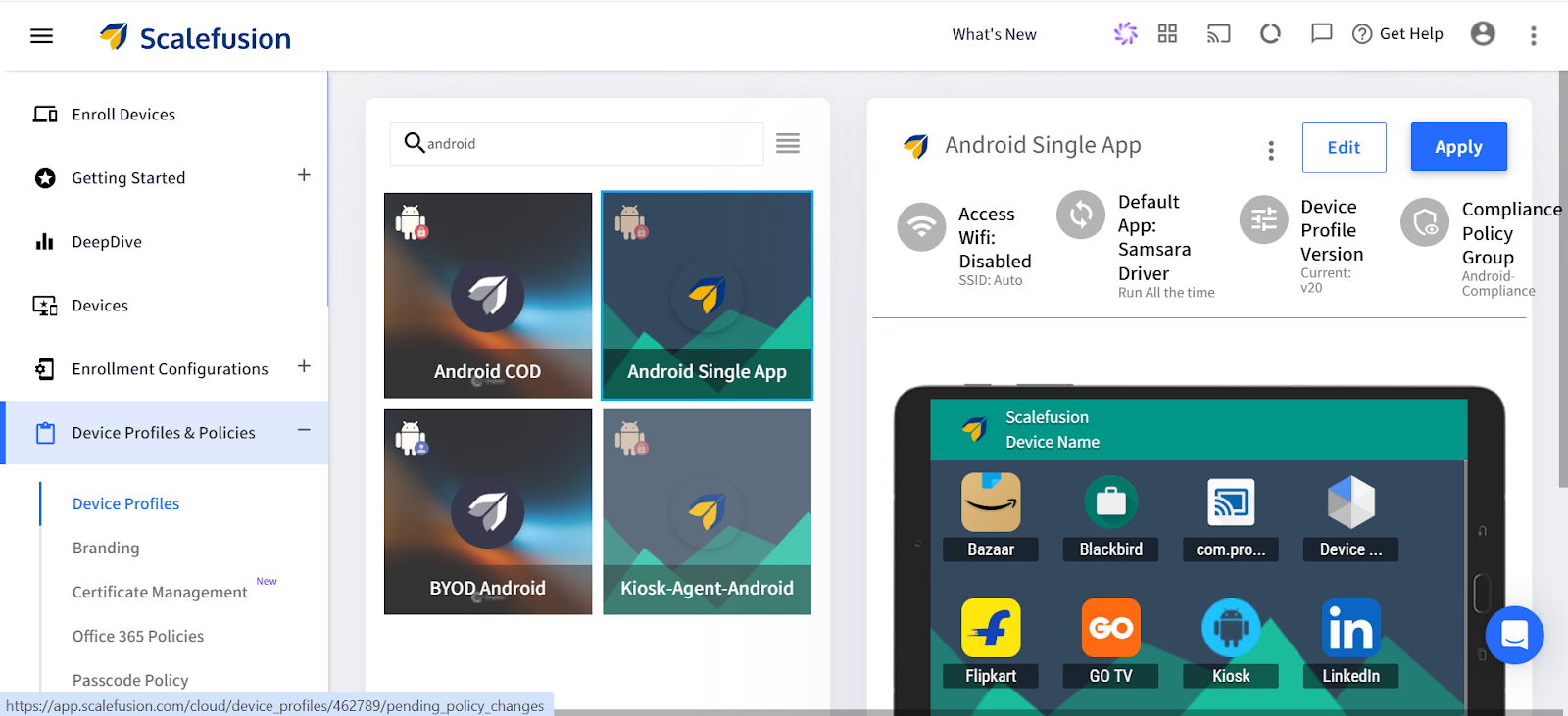 How to set up a Samsung tablet in kiosk mode