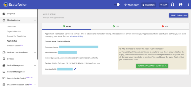 iOS MDM Profile: Implement device management for iOS