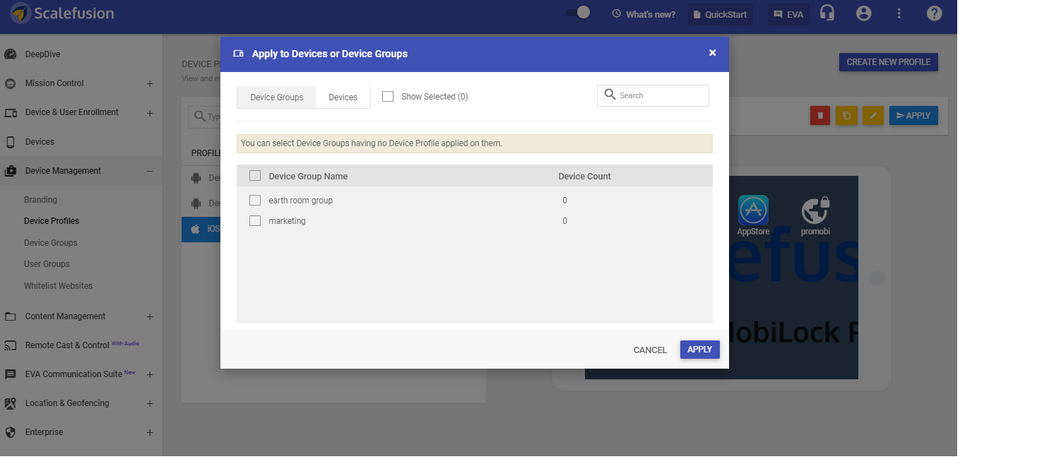iOS MDM Profile: Implement device management for iOS