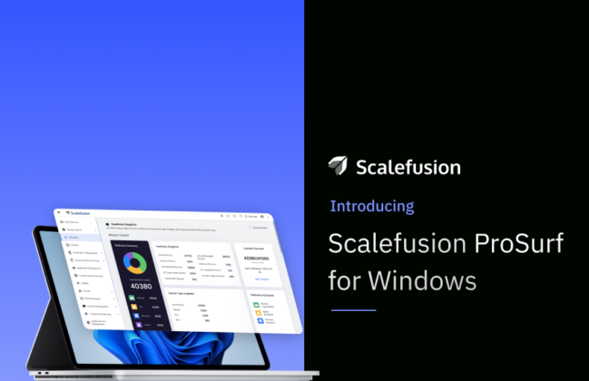 Introducing Scalefusion ProSurf Browsing App for Windows