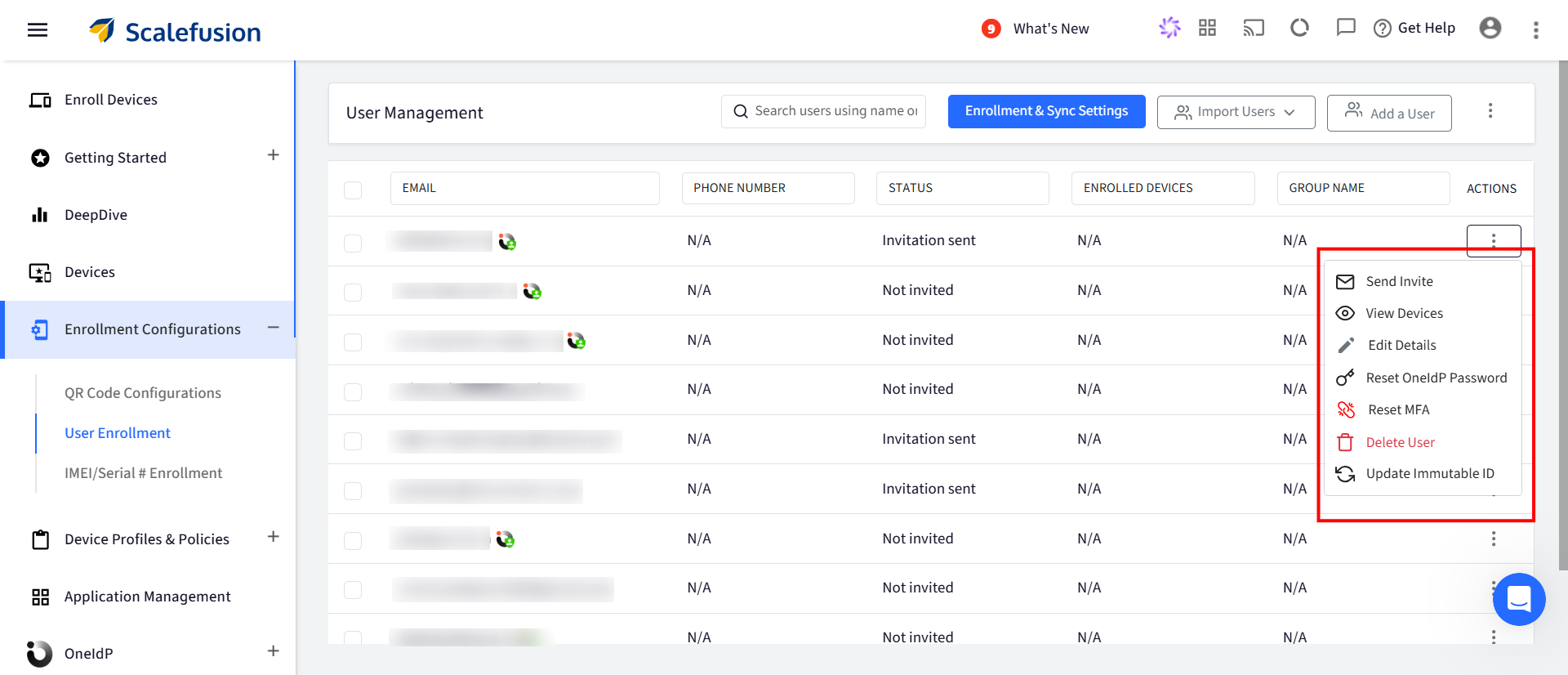 How to Manage Users in Microsoft Entra ID | Scalefusion OneIdP